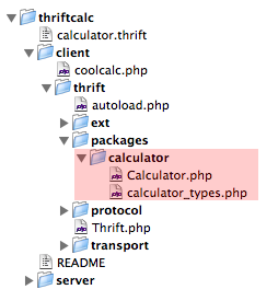 Apache Thrift Tutorial – A PHP client | Ian Chan's Blog